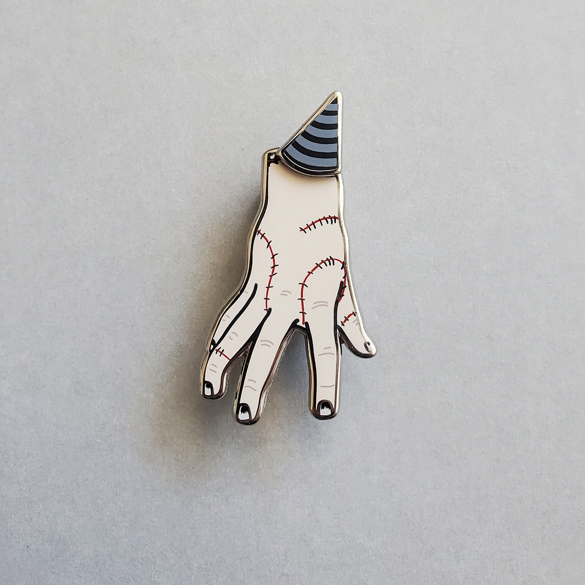 The Hand Enamel Pin – Swish & Flick