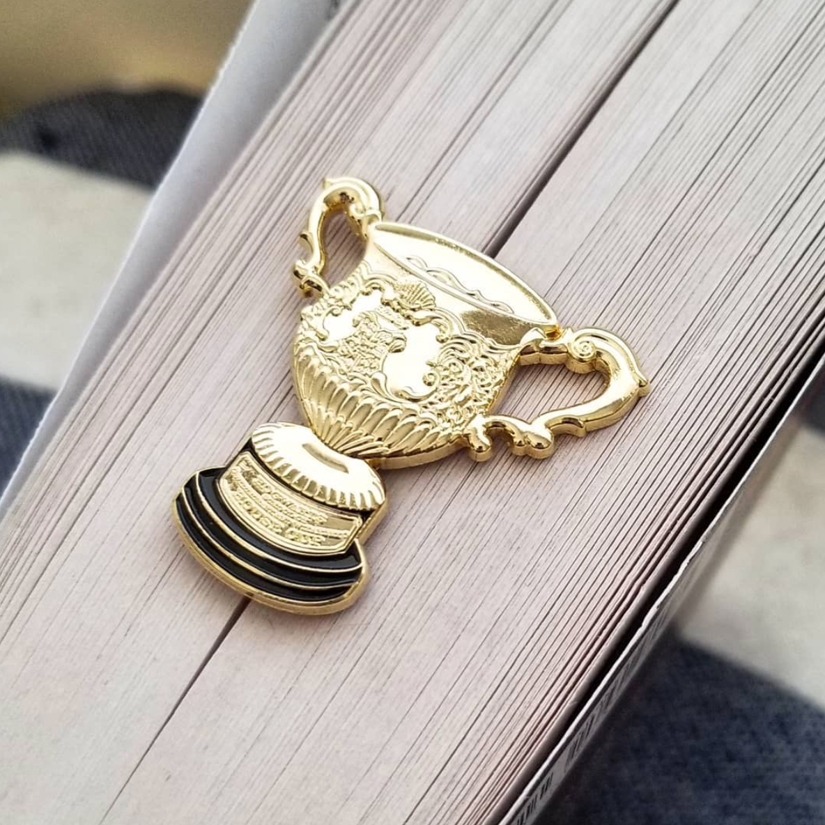 House Trophy Enamel Pin – Swish & Flick